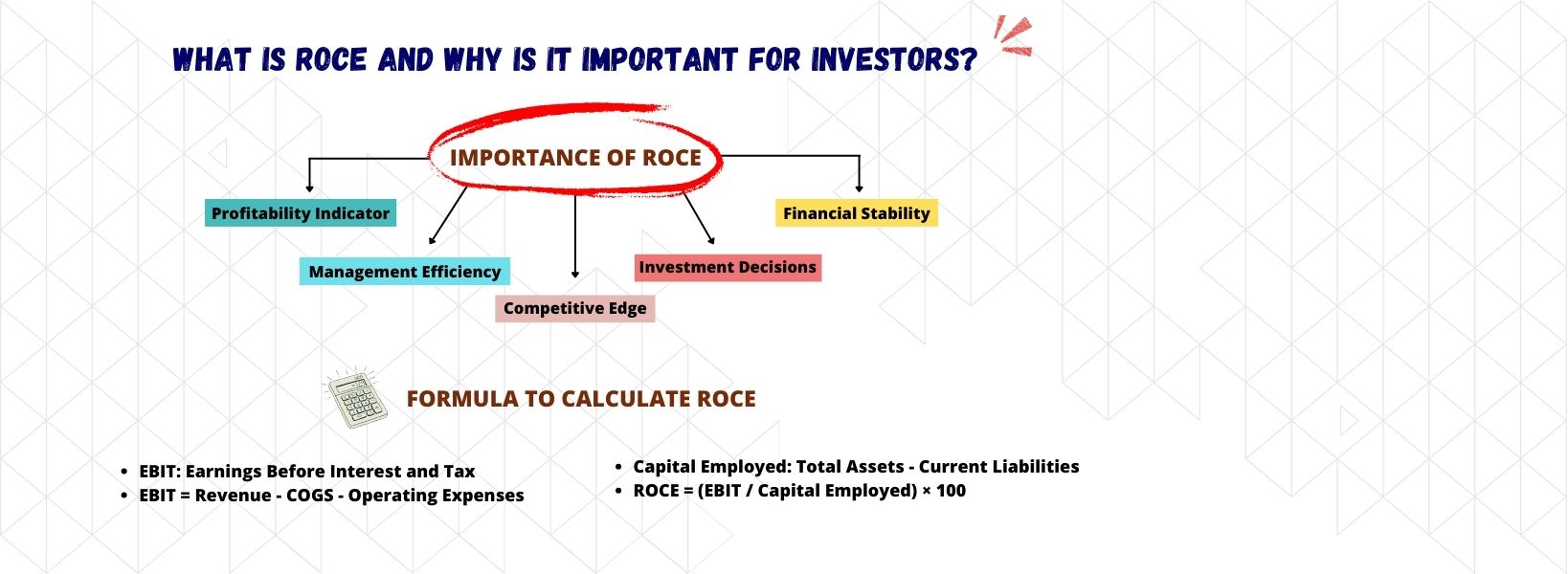 ROCE helps investors as it is an important indicator to find out ...